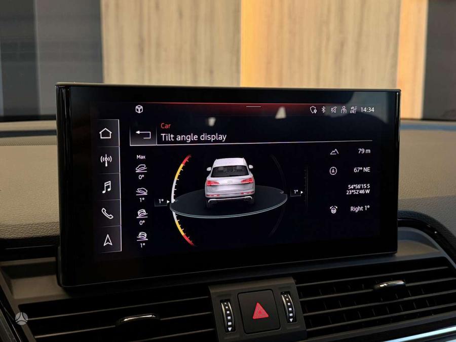 Pelēks Audi SQ5 2021 Kauņa, ar dzinēja tilpumu 2.97 L un nobraukumu 44 tūkst. km par 39990 €, foto 34 vietnē AUTOMOTO.COM.LV