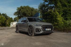 Grey Audi SQ5 2021 in Panevezys, with an engine capacity of 3.00 L and mileage of 92 thousand km for 44000 €, photo 3 on AUTOMOTO.COM.LV