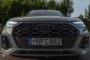 Grey Audi SQ5 2021 in Panevezys, with an engine capacity of 3.00 L and mileage of 92 thousand km for 44000 €, photo 12 on AUTOMOTO.COM.LV