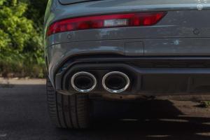 Grey Audi SQ5 2021 in Panevezys, with an engine capacity of 3.00 L and mileage of 92 thousand km for 44000 €, photo 15 on AUTOMOTO.COM.LV