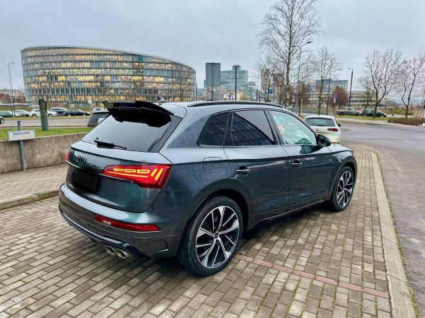 Pelēks Audi SQ5 2022 Viļņa, ar dzinēja tilpumu 3.00 L un nobraukumu 45 tūkst. km par 47500 €, foto 7 vietnē AUTOMOTO.COM.LV