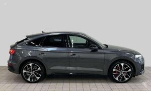 Grey Audi SQ5 2023 in Kaunas, with an engine capacity of 2.97 L and mileage of 39 thousand km for 42900 €, photo 4 on AUTOMOTO.COM.LV