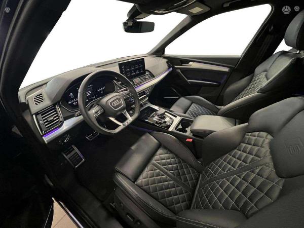 Grey Audi SQ5 2023 in Kaunas, with an engine capacity of 2.97 L and mileage of 39 thousand km for 42900 €, photo 7 on AUTOMOTO.COM.LV