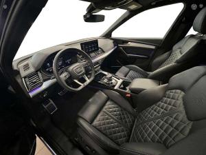 Grey Audi SQ5 2023 in Kaunas, with an engine capacity of 2.97 L and mileage of 39 thousand km for 42900 €, photo 8 on AUTOMOTO.COM.LV