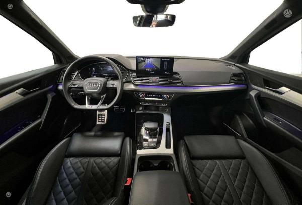 Grey Audi SQ5 2023 in Kaunas, with an engine capacity of 2.97 L and mileage of 39 thousand km for 42900 €, photo 8 on AUTOMOTO.COM.LV