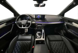 Grey Audi SQ5 2023 in Kaunas, with an engine capacity of 2.97 L and mileage of 39 thousand km for 42900 €, photo 9 on AUTOMOTO.COM.LV