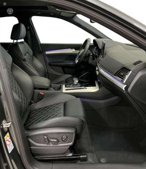 Grey Audi SQ5 2023 in Kaunas, with an engine capacity of 2.97 L and mileage of 39 thousand km for 42900 €, photo 10 on AUTOMOTO.COM.LV