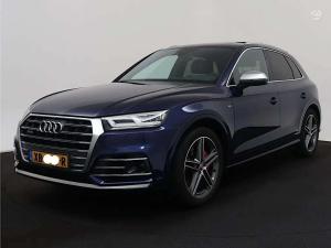 Violet Audi SQ5 2018 in Jelgava, with an engine capacity of 3.00 L and mileage of 180 thousand km for 29700 €, photo  on AUTOMOTO.COM.LV