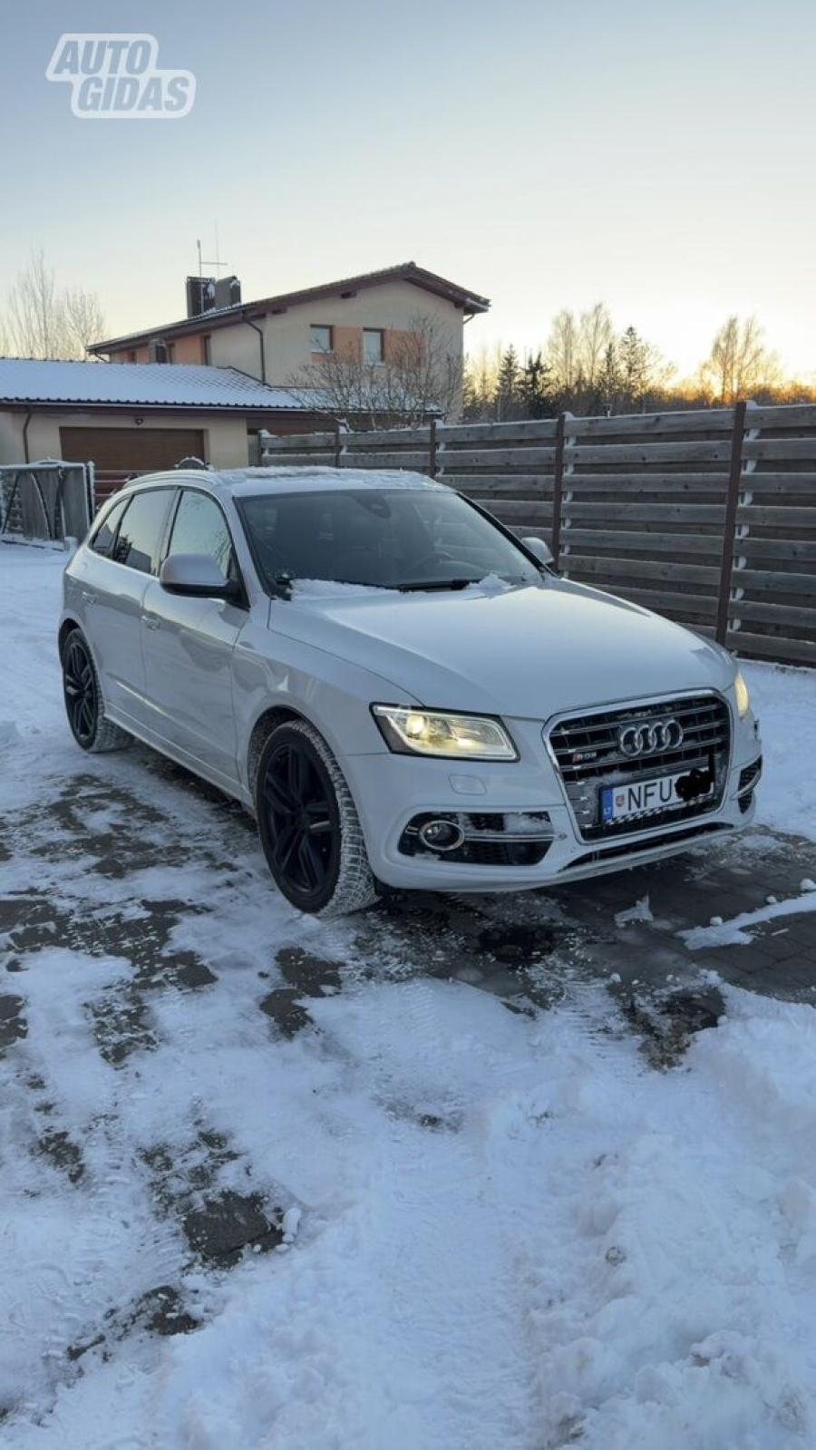 White Audi SQ5 2013 in Klaipeda, with an engine capacity of 3.00 L and mileage of 235 thousand km for 15999 €, photo 1 on AUTOMOTO.COM.LV