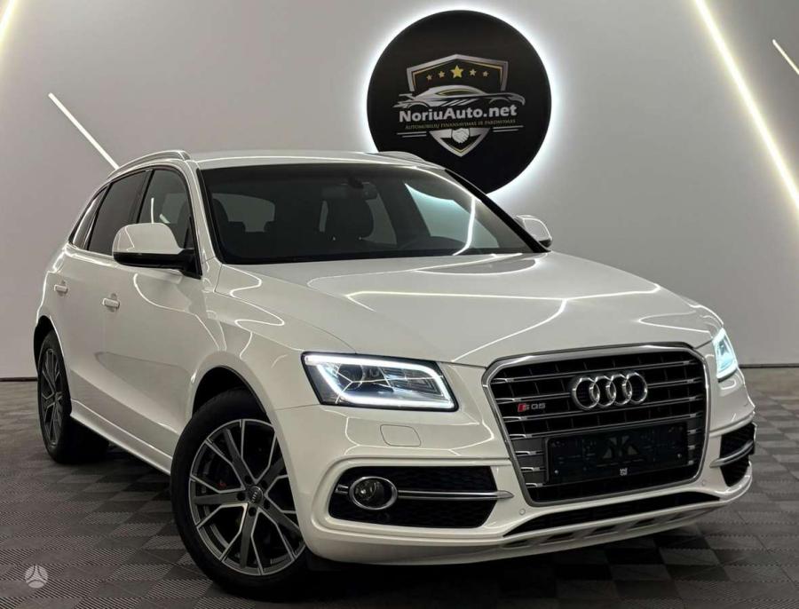 Balts Audi SQ5 2014 Marijampole, ar dzinēja tilpumu 2.97 L un nobraukumu 282 tūkst. km par 13500 €, foto 1 vietnē AUTOMOTO.COM.LV