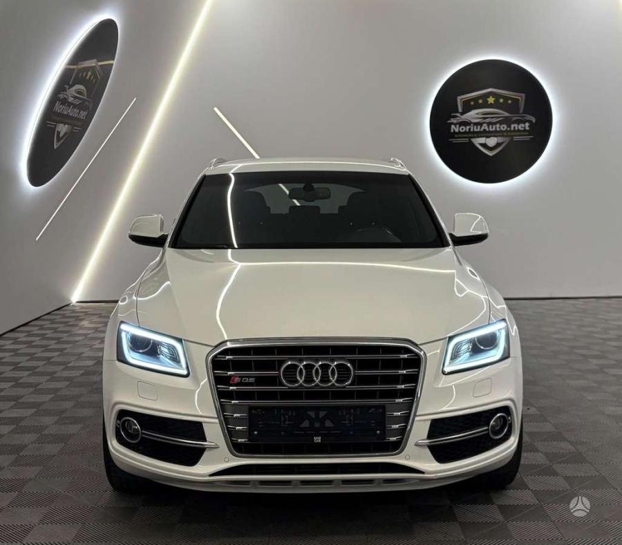 Balts Audi SQ5 2014 Marijampole, ar dzinēja tilpumu 2.97 L un nobraukumu 282 tūkst. km par 13500 €, foto 12 vietnē AUTOMOTO.COM.LV