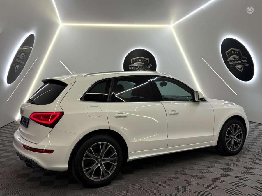 Balts Audi SQ5 2014 Marijampole, ar dzinēja tilpumu 2.97 L un nobraukumu 282 tūkst. km par 13500 €, foto 14 vietnē AUTOMOTO.COM.LV