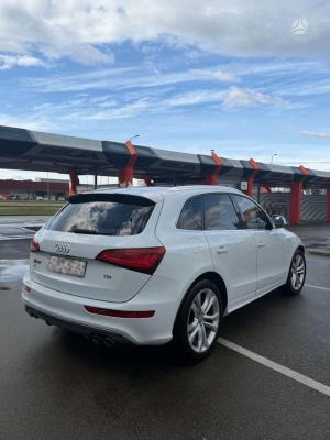 White Audi SQ5 2014 in Kaunas, with an engine capacity of 2.97 L and mileage of 266 thousand km for 14450 €, photo 4 on AUTOMOTO.COM.LV