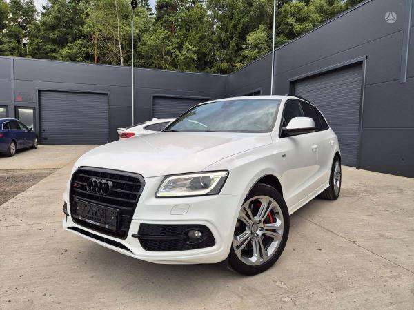 White Audi SQ5 2015 in Utena, with an engine capacity of 2.97 L and mileage of 253 thousand km for 13990 €, photo 1 on AUTOMOTO.COM.LV