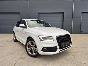 White Audi SQ5 2015 in Utena, with an engine capacity of 2.97 L and mileage of 253 thousand km for 13990 €, photo 3 on AUTOMOTO.COM.LV