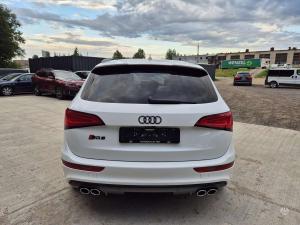 White Audi SQ5 2015 in Utena, with an engine capacity of 2.97 L and mileage of 253 thousand km for 13990 €, photo 9 on AUTOMOTO.COM.LV