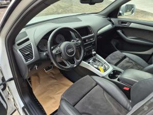 White Audi SQ5 2015 in Utena, with an engine capacity of 2.97 L and mileage of 253 thousand km for 13990 €, photo 19 on AUTOMOTO.COM.LV