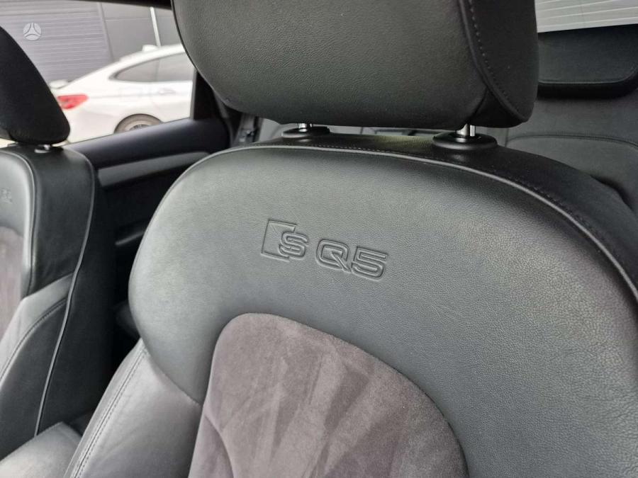 White Audi SQ5 2015 in Utena, with an engine capacity of 2.97 L and mileage of 253 thousand km for 13990 €, photo 20 on AUTOMOTO.COM.LV