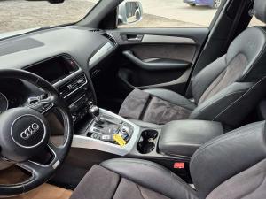 White Audi SQ5 2015 in Utena, with an engine capacity of 2.97 L and mileage of 253 thousand km for 13990 €, photo 23 on AUTOMOTO.COM.LV