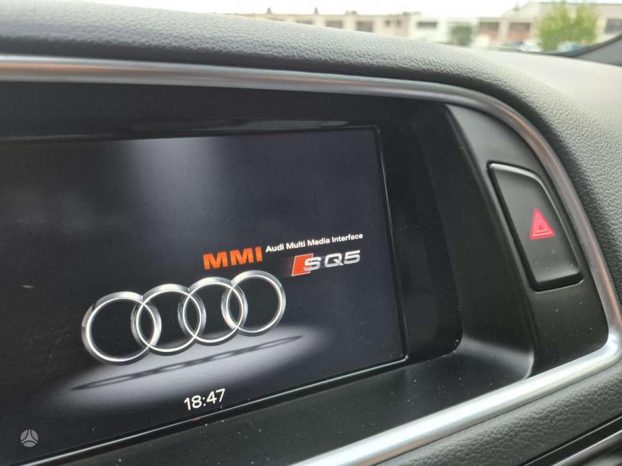 White Audi SQ5 2015 in Utena, with an engine capacity of 2.97 L and mileage of 253 thousand km for 13990 €, photo 31 on AUTOMOTO.COM.LV