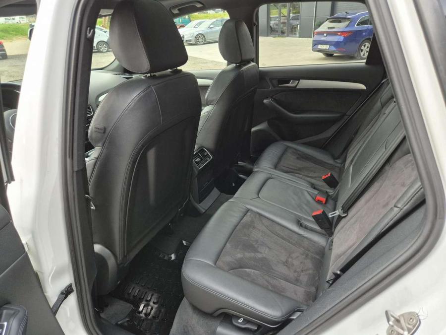 White Audi SQ5 2015 in Utena, with an engine capacity of 2.97 L and mileage of 253 thousand km for 13990 €, photo 33 on AUTOMOTO.COM.LV