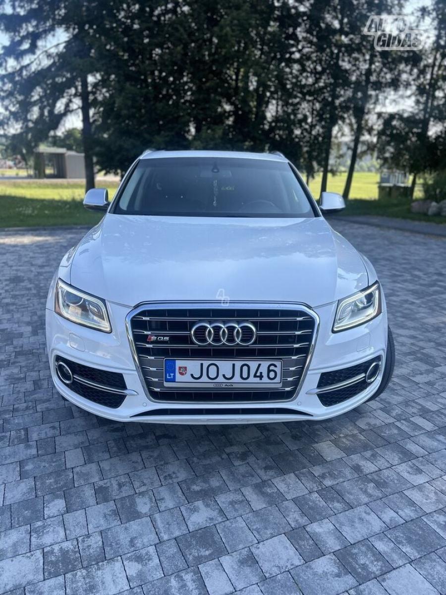 White Audi SQ5 2016 in Kaunas, with an engine capacity of 3.00 L and mileage of 191 thousand km for 11500 €, photo 3 on AUTOMOTO.COM.LV