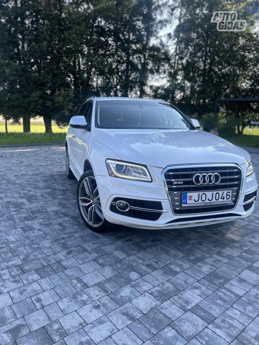 White Audi SQ5 2016 in Kaunas, with an engine capacity of 3.00 L and mileage of 191 thousand km for 11500 €, photo 4 on AUTOMOTO.COM.LV