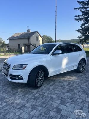 White Audi SQ5 2016 in Kaunas, with an engine capacity of 3.00 L and mileage of 191 thousand km for 11500 €, photo 5 on AUTOMOTO.COM.LV