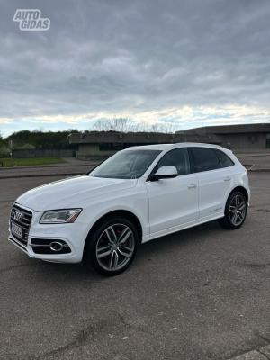 White Audi SQ5 2016 in Kaunas, with an engine capacity of 3.00 L and mileage of 191 thousand km for 11500 €, photo 8 on AUTOMOTO.COM.LV