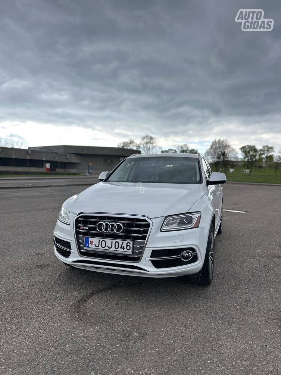 White Audi SQ5 2016 in Kaunas, with an engine capacity of 3.00 L and mileage of 191 thousand km for 11500 €, photo 9 on AUTOMOTO.COM.LV