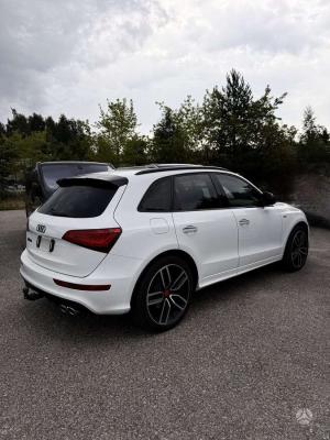 Balts Audi SQ5 2016 Utena, ar dzinēja tilpumu 2.97 L un nobraukumu 217 tūkst. km par 14950 €, foto  vietnē AUTOMOTO.COM.LV