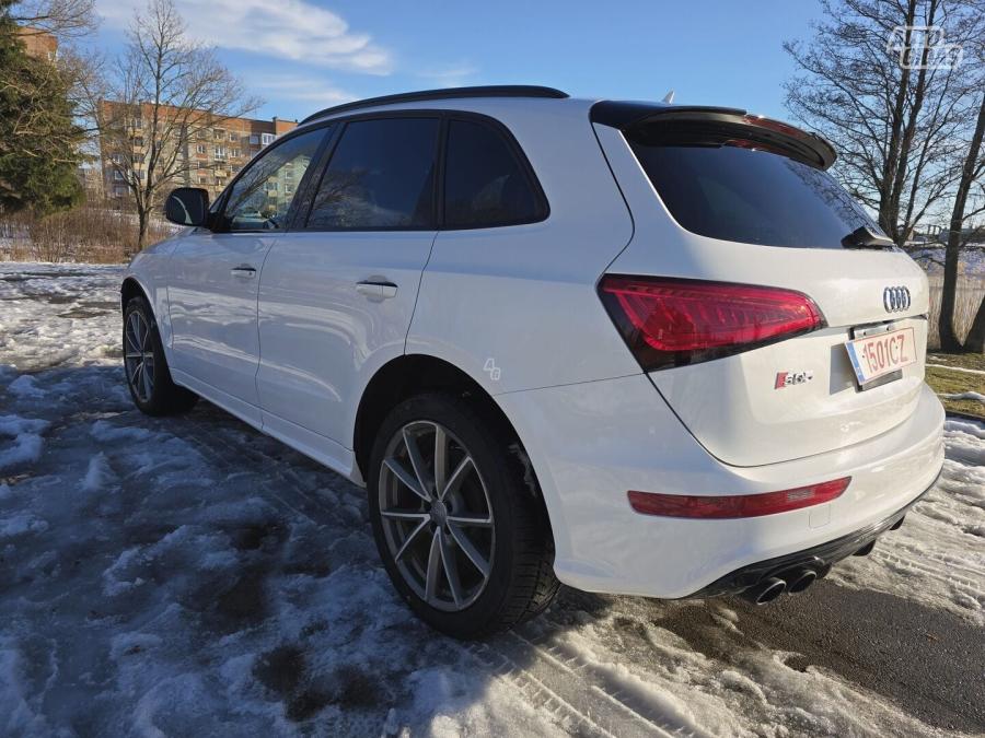 White Audi SQ5 2017 in Mazeikiai, with an engine capacity of 3.00 L and mileage of 257 thousand km for 13900 €, photo 7 on AUTOMOTO.COM.LV
