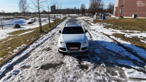 White Audi SQ5 2017 in Mazeikiai, with an engine capacity of 3.00 L and mileage of 257 thousand km for 13900 €, photo 28 on AUTOMOTO.COM.LV