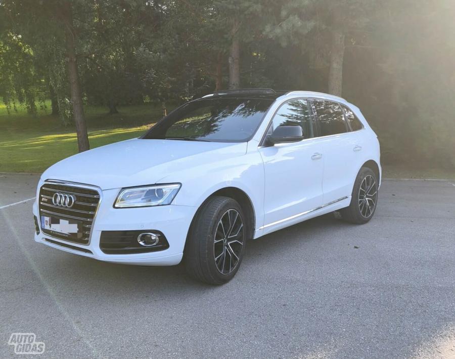 Balts Audi SQ5 2017 Alīta, ar dzinēja tilpumu 2.00 L un nobraukumu 63 tūkst. km par 14500 €, foto 12 vietnē AUTOMOTO.COM.LV