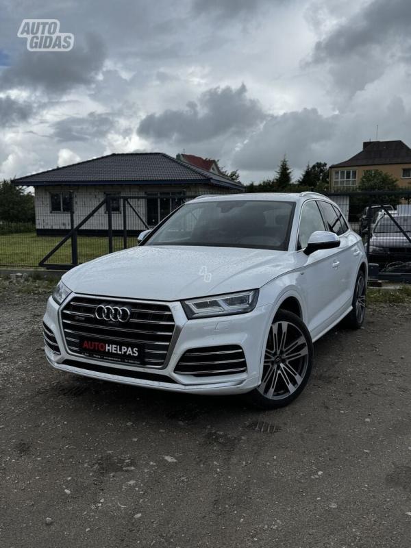 White Audi SQ5 2018 in Klaipeda, with an engine capacity of 3.00 L and mileage of 113 thousand km for 27500 €, photo 1 on AUTOMOTO.COM.LV