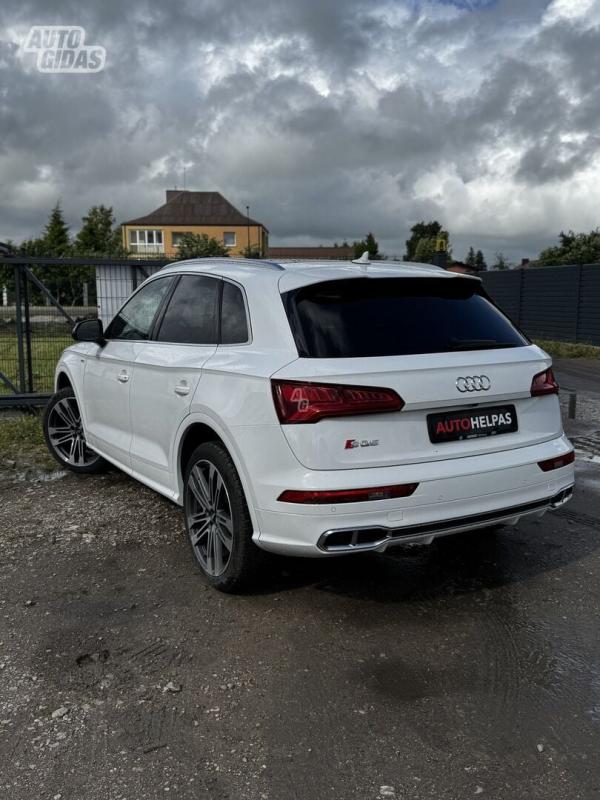 White Audi SQ5 2018 in Klaipeda, with an engine capacity of 3.00 L and mileage of 113 thousand km for 27500 €, photo 9 on AUTOMOTO.COM.LV