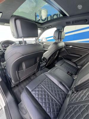 White Audi SQ5 2018 in Kaunas, with an engine capacity of 3.00 L and mileage of 242 thousand km for 23000 €, photo 9 on AUTOMOTO.COM.LV