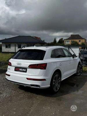 White Audi SQ5 2018 in Klaipeda, with an engine capacity of 3.00 L and mileage of 113 thousand km for 27500 €, photo 3 on AUTOMOTO.COM.LV