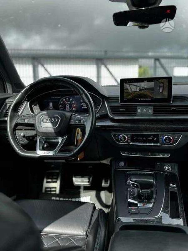 White Audi SQ5 2018 in Klaipeda, with an engine capacity of 3.00 L and mileage of 113 thousand km for 27500 €, photo 10 on AUTOMOTO.COM.LV