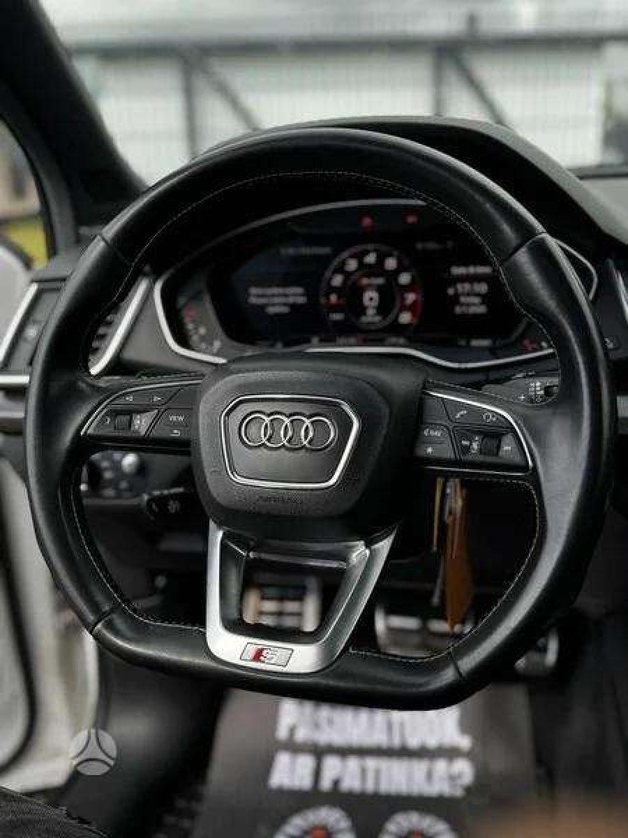 White Audi SQ5 2018 in Klaipeda, with an engine capacity of 3.00 L and mileage of 113 thousand km for 27500 €, photo 16 on AUTOMOTO.COM.LV