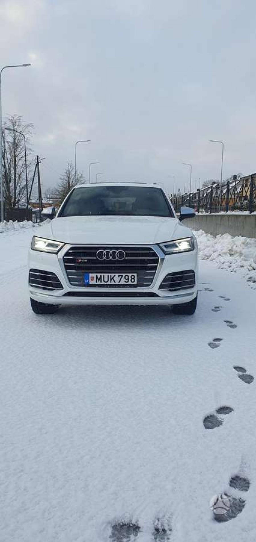 Белый Ауди SQ5 2018 в Тельшяй, объемом двигателя 3.00 л и пробегом 119 тыс. км за 24000 €, фото 9 на AUTOMOTO.COM.LV