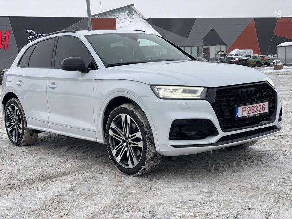 Balts Audi SQ5 2020 Kauņa, ar dzinēja tilpumu 3.00 L un nobraukumu 99 tūkst. km par 34500 €, foto 2 vietnē AUTOMOTO.COM.LV