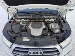 White Audi SQ5 2020 in Plunge, with an engine capacity of 3.00 L and mileage of 89 thousand km for 26555 €, photo 14 on AUTOMOTO.COM.LV