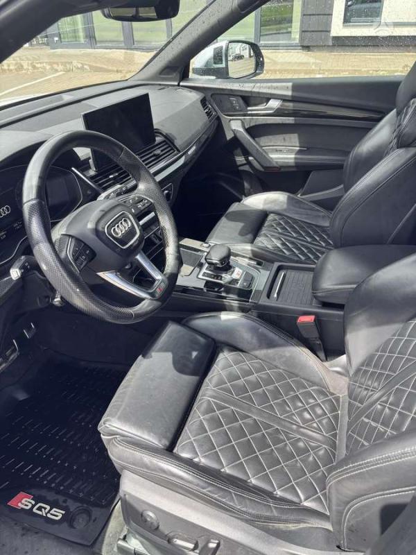 Balts Audi SQ5 2021 Kauņa, ar dzinēja tilpumu 3.00 L un nobraukumu 198 tūkst. km par 21700 €, foto 8 vietnē AUTOMOTO.COM.LV
