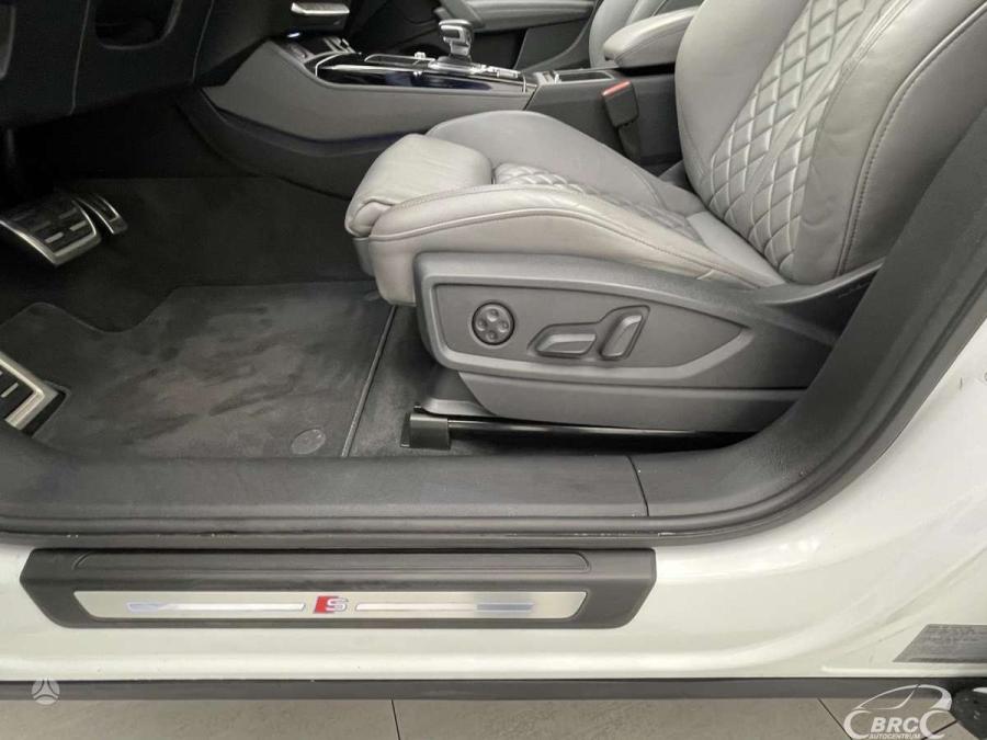 White Audi SQ5 2022 in Vilnius, with an engine capacity of 3.00 L and mileage of 14 thousand km for 35900 €, photo 24 on AUTOMOTO.COM.LV
