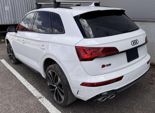 White Audi SQ5 2024 in Kaunas, with an engine capacity of 0.00 L and mileage of 46 thousand km for 25900 €, photo 4 on AUTOMOTO.COM.LV