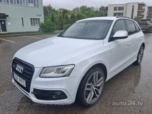 White Audi SQ5 2017 in Tallinn, with an engine capacity of 3.00 L and mileage of 190 thousand km for 19500 €, photo  on AUTOMOTO.COM.LV