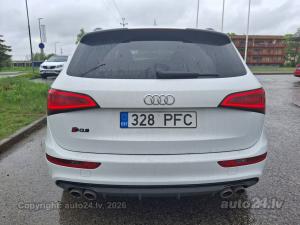White Audi SQ5 2017 in Tallinn, with an engine capacity of 3.00 L and mileage of 190 thousand km for 19500 €, photo 6 on AUTOMOTO.COM.LV