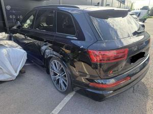 Черный Ауди SQ7 2017 в Кретинга, объемом двигателя 3.96 л и пробегом 156 тыс. км за 24500 €, фото 3 на AUTOMOTO.COM.LV