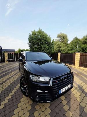 Черный Ауди SQ7 2017 в Каунас, объемом двигателя 3.96 л и пробегом 304 тыс. км за 33000 €, фото 18 на AUTOMOTO.COM.LV